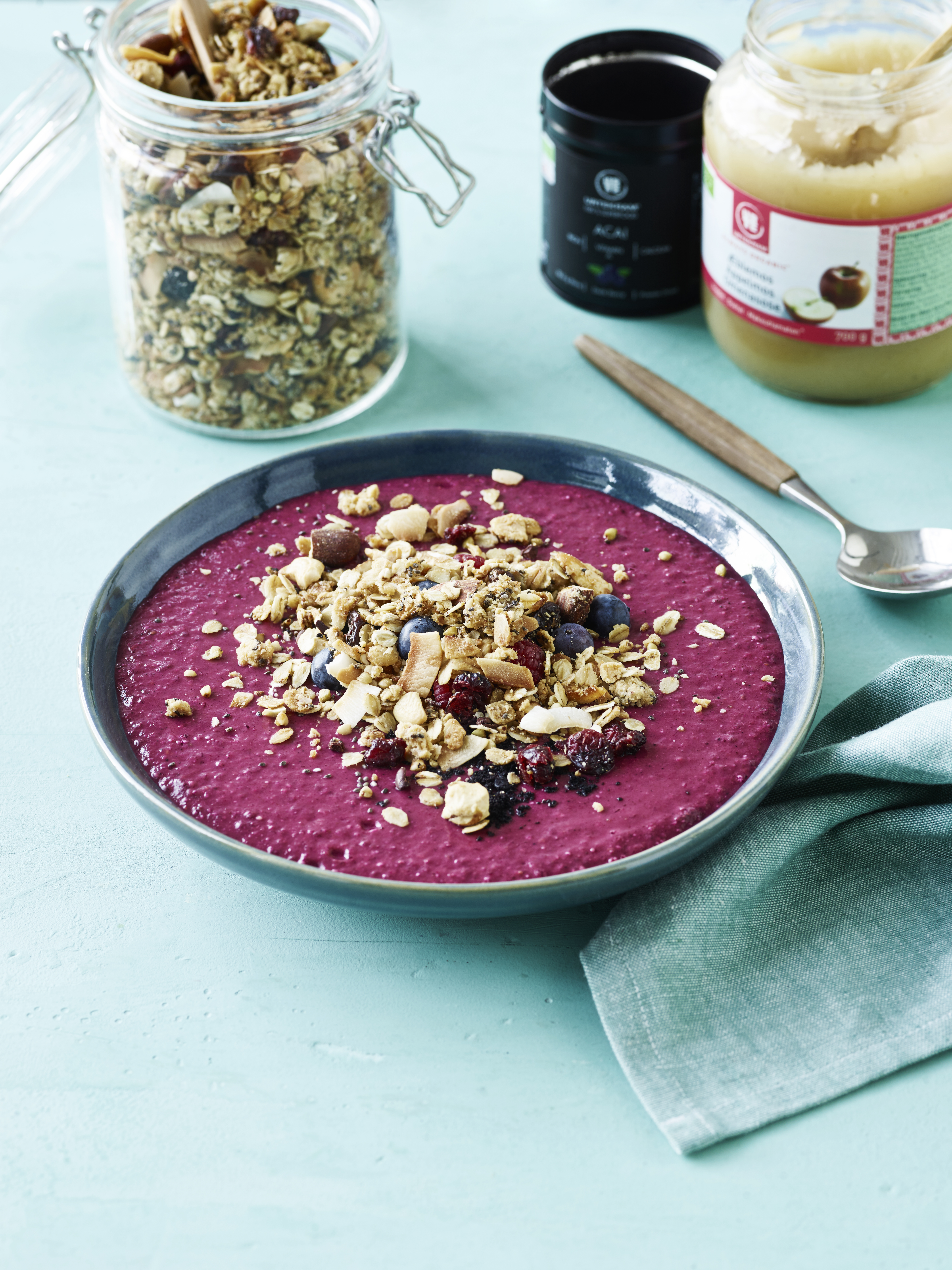 Açaí raspberry Bowl Urtekram - økologiske fødevarer & økologisk ...